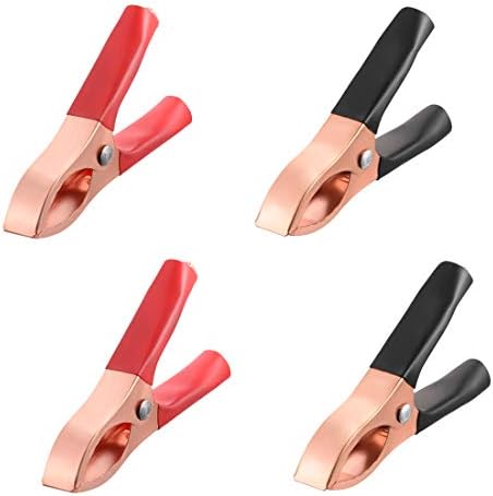 sourcing map 2pcs 600A Heavy-Duty Insulated Alligator Clips,Battery ...