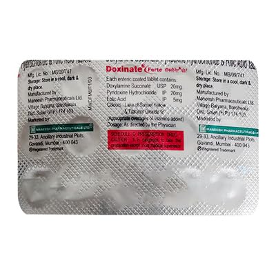 Doxinate Forte - Strip of 15 Tablets : Amazon.in: Health & Personal Care