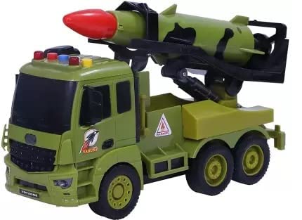 Buy MITAN Varuna Missile Launcher Vehicles Truck Big Friction Powered ...
