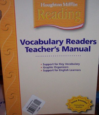 Houghton Mifflin Vocabulary Readers: Teacher's Manual Grade 5 2006 ...