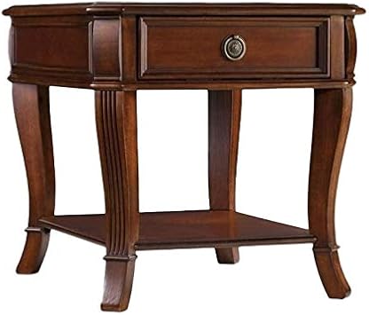 Amazon.com: Hooker Furniture Brookhaven Wood Top End Table in Clear ...