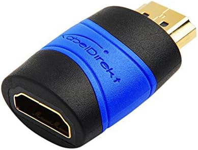 BlueRigger 4K HDMI CEC Less Adapter (UHD, ARC,1080p, Ethernet) - Male ...