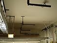Amazon.com: StoreYourBoard Adjustable Ladder Ceiling Rack, Garage ...