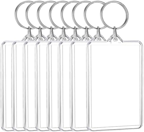 Amazon.com: Saflin Acrylic Key Chain Frame For 2x3 Photo : Clothing ...