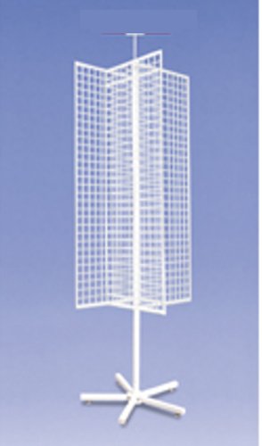 Amazon.com: 4 Way Grid Spinner 18 W x 18 D x 68 H Inches with 4 Grid ...