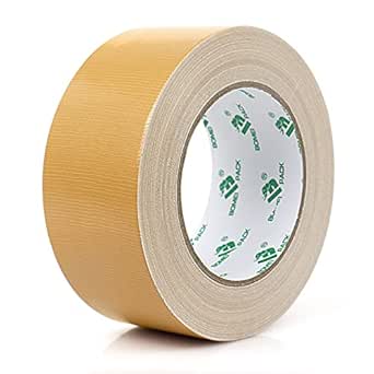 Heavy Duty Brown Duct Tape, Multi-Use Easy Tear Gaffer Waterproof Cloth ...