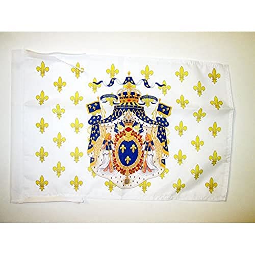 Kingdom of France Coat of arms Flag 18” x 12” cords – french royal ...