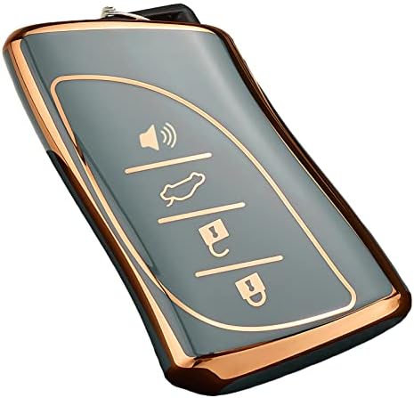Amazon.com: Tukellen for Lexus Key Fob Cover, Premium Soft TPU Full ...