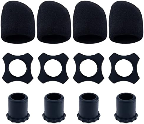 Amazon.com: Pastlla 4pcs Microphone Protection Shakeproof Anti-Rolling ...