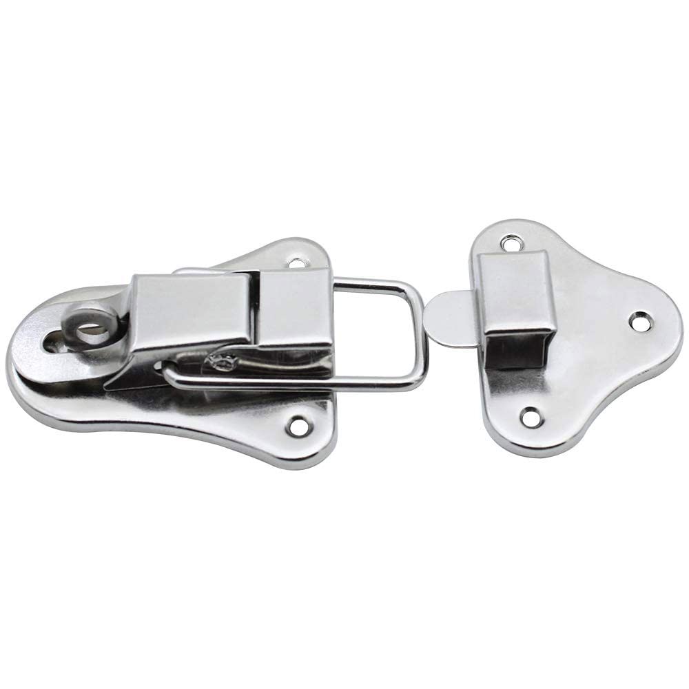 Toggle Latch Small Metal Tool Box LEEFONE 10 Pack Metal Duck-Billed Box ...