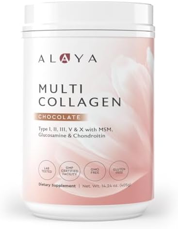 Amazon.com: Alaya Multi Collagen Powder - Type I, II, III, V, X ...