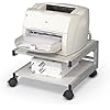 Balt Low Laser Printer Stand, 27501, 14''H x 17''W x 17''D, Brushed ...