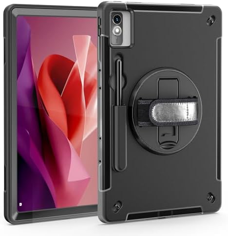 ZenRich Rugged Case for Lenovo Tab P12 12.7 inch, Heavy Duty Shockproof ...