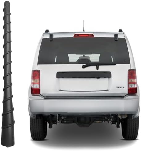 Amazon.com: 7.8 Inch Spiral Rubber Antenna for Jeep Liberty (2008-2010 ...