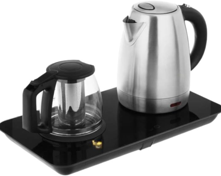 Mebashi ME-TM301SG,Mebashi Japan Electric Glass & Steel Tea & Coffee ...