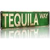 Amazon.com: Tequila Way Street Sign – All-Aluminum Vintage Rustic Metal ...