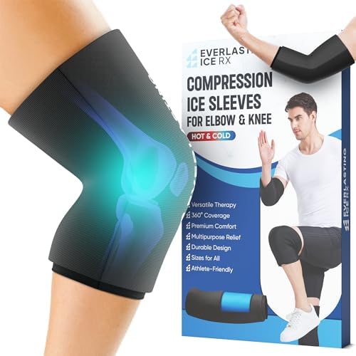 Amazon.com: The Coldest Knee Ice Pack Wrap, Hot and Cold Therapy ...