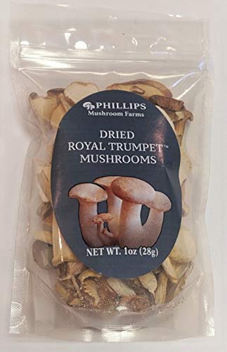 Amazon.com: USA Dried Royal Trumpet Mushroom (King Oyster) : Grocery ...