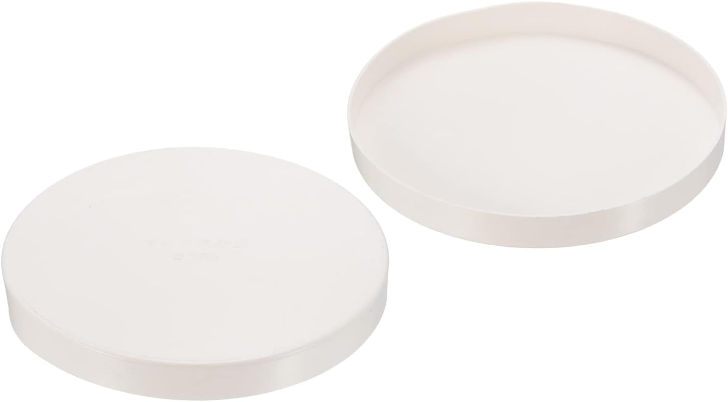 Amazon.com: PATIKIL 200mm ID PVC Pipe End Cap Fitting, 2 Pack Furniture ...