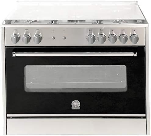 Bertazzoni, 90X60 Cm Full Gas Cooker, Broiler Drawer, Painted Finish ...