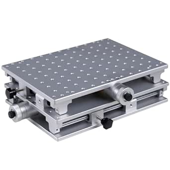 2-Axis Work Table 2D Workbench XY Adjustable Manual Linear Stage for ...