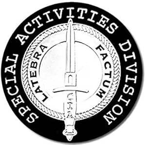Amazon.com: Round Special Activities Division of The CIA (Logo Insignia ...
