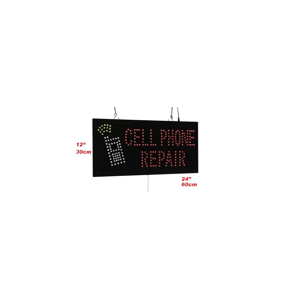 Cell Phone Repair Sign, 24x12, 60x30cm, TOPKING, Nepal | Ubuy