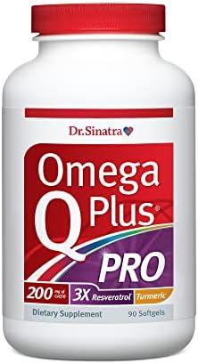 Amazon.com: Dr. Sinatra Omega Q Plus MAX with 100 mg of CoQ10 and ...