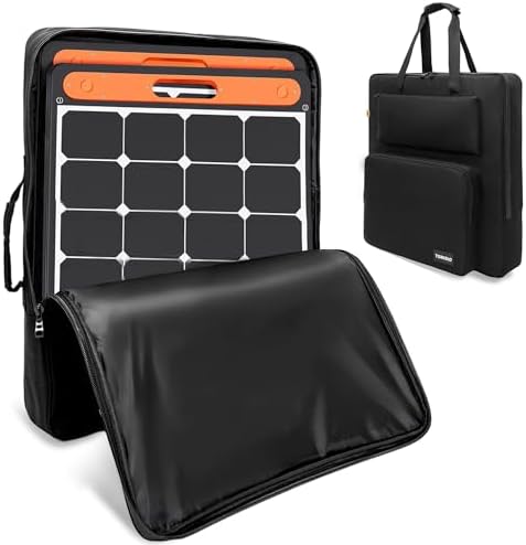 Amazon.com: HODRANT Solar Panel Storage Bag, Travel Backpack Compatible ...