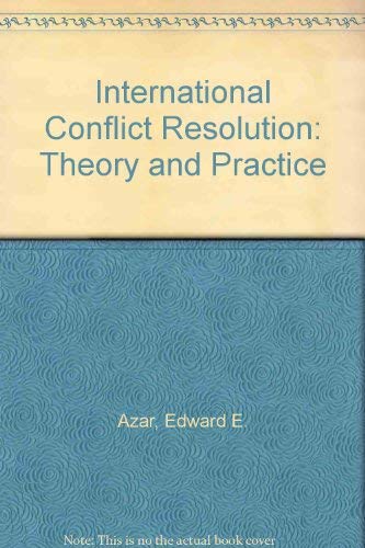 Amazon.com: International Conflict Resolution: Theory and Practice ...