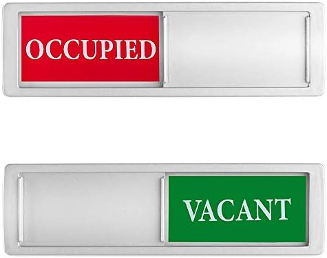 Amazon.com : Privacy Sign, Vacant Occupied Sign for Home Bathroom ...