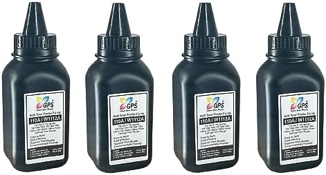 INKSPOT Toner Powder Refill for HP 110A Cartridge, 4 PC POWDER, Black ...