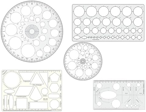 Dream Xplore Circle Master, Pro Circle Big (25 Circles) & Small (16 ...
