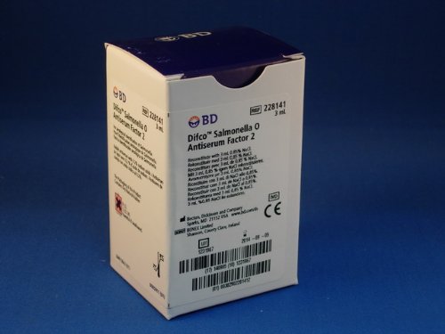 BD* Difco* Salmonella O Antisera and Quality Control Antigens, GRP A ...