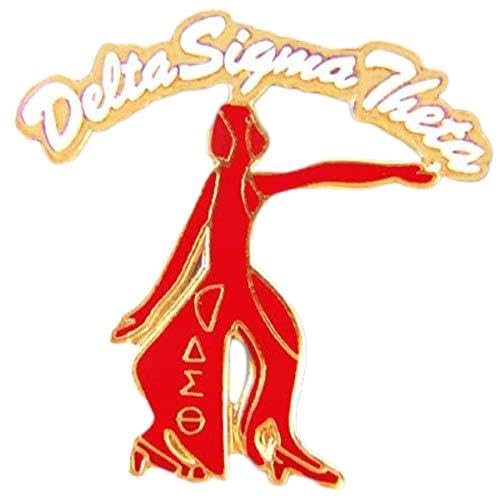 Amazon.com: Delta Sigma Theta Fortitude Red Lapel Pin : Clothing, Shoes ...