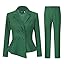 Amazon.com: YUNCLOS Women's Double Breasted 2 Piece Suit Set 2 Button ...