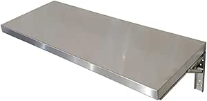 Amazon.com: Wall Mounted Table with Metal Support Frame, Stable and ...