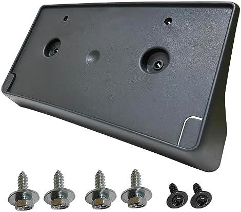 KYYET Front Bumper License Tag Plate Frame Bracket Holder Compatible ...