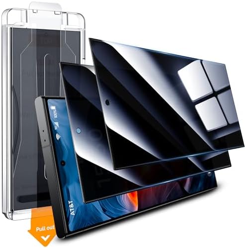 Amazon.com: UniqueMe for Samsung Galaxy S24 Ultra Privacy Screen ...