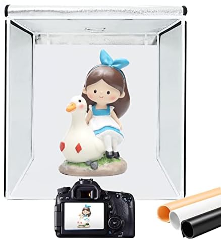 Amazon.com : Lightdow Photo Studio Light Box Kit: 12"x12" Shooting Tent ...