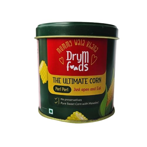 DryM Ultimate Peri Peri Corn Snack, Freeze Dried, Perfectly Crispy, Not ...