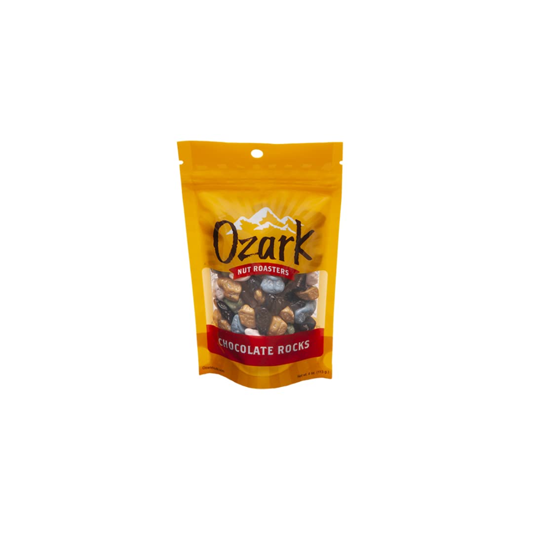 Amazon.com : OZARK NUT ROASTERS, Chocolate Rocks, Flavored Snack Nuts ...
