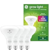 Amazon.com: GE Grow LED Light Bulb, PAR38 Flood Light, Indoor and ...