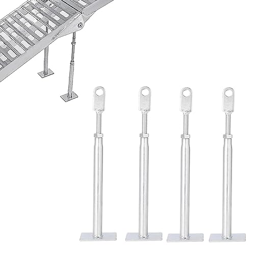 4Pcs Support Legs Aluminum Universal on The Loading Ramps Upgraded ...