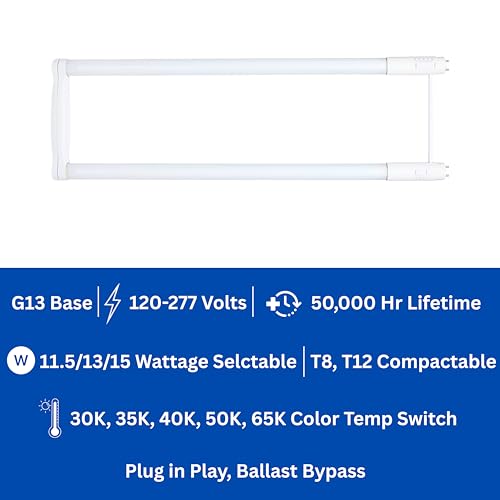 Kennedy Webster U Bend LED Tube Light | T8/T12 | 11.5W/13W/15W ...