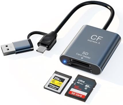 Amazon.com: SD and CFexpress Type A Card Reader - 900MB/s Read & 800MB ...