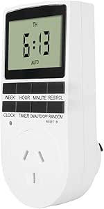 2PCS Digital Timers Timing Socket Electric Indoor Programmable Power ...