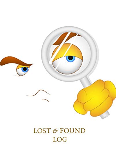 Lost & Found Log: Dairy Log Book Journal Notebook Sheet Template to ...