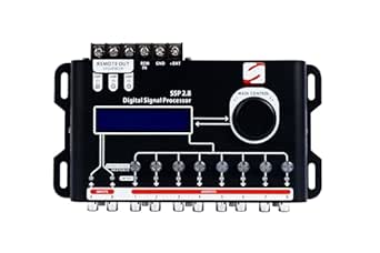 SSP 2.8 Digital Signal Processor & Equalizer – 15-Band Graphic EQ, 2 ...