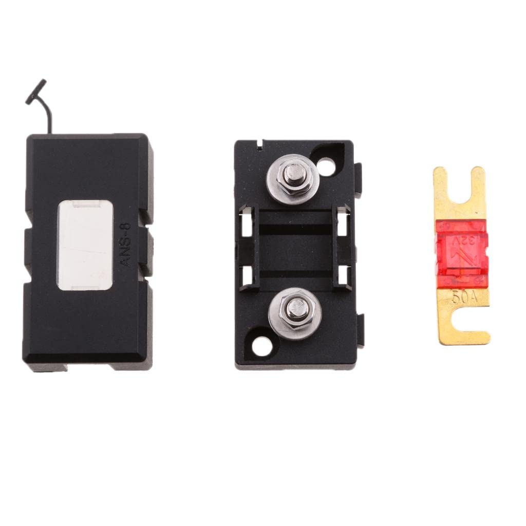 CLUB BOLLYWOOD Ans Bolt Fork Fuse Holder Fusebox Block with Cover | 32V ...